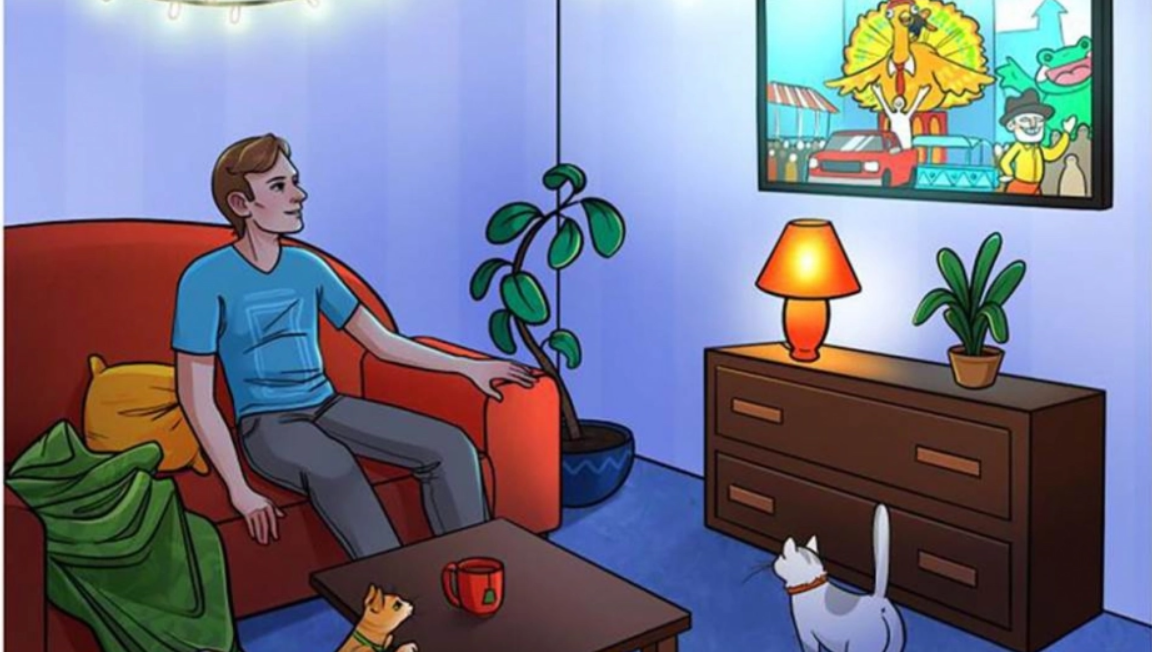 ВЕРУВАТЕ ДЕКА ИМАТЕ ВИСОК Iq Тестирајте се Најдете што не е во ред на сликата за 5 секунди